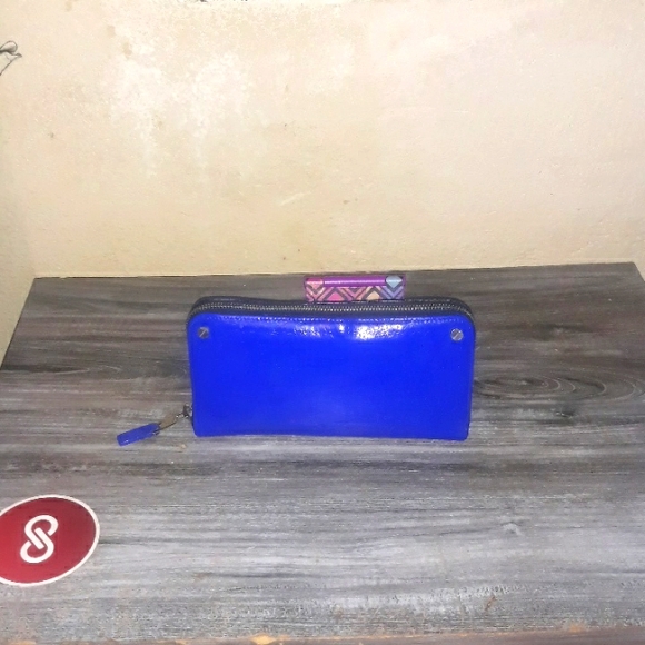 Balenciaga | Bags | Balenciaga Royal Blue Wallet | Poshmark